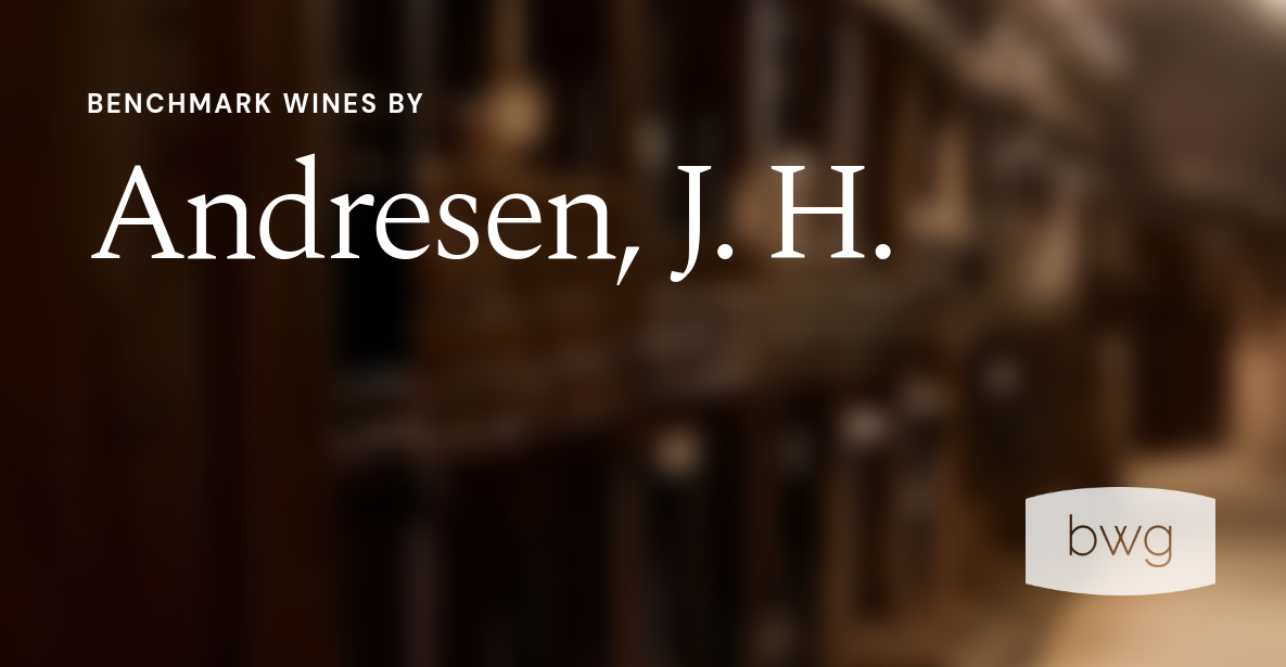 Andresen, J. H. Wines | Benchmark Wine Group