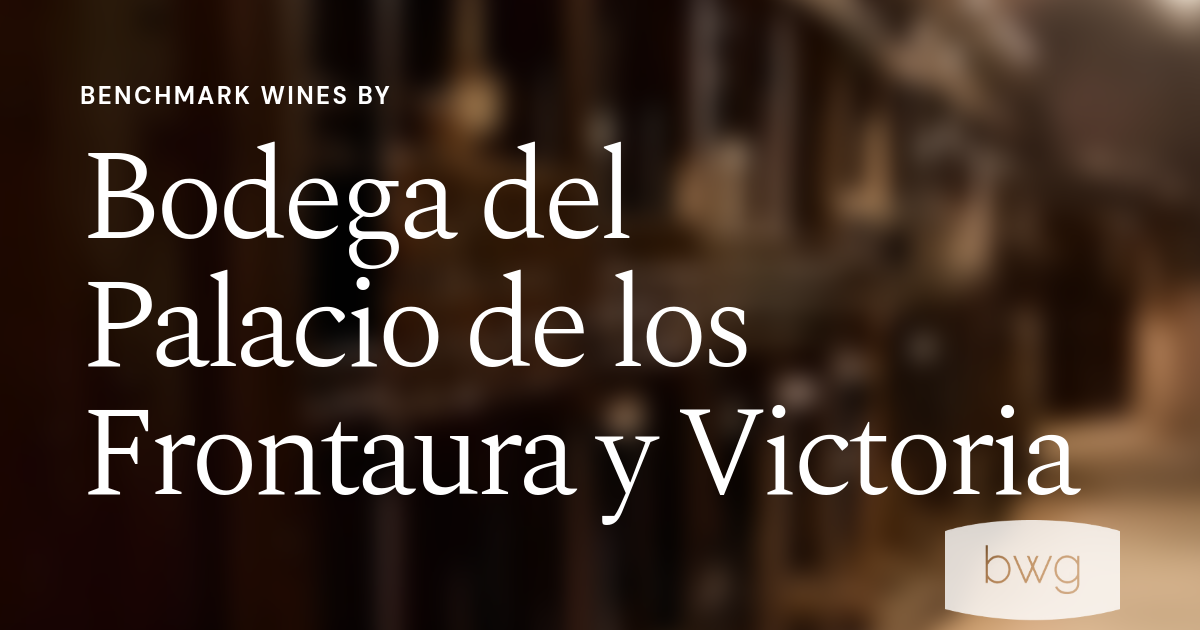 Bodega del Palacio de los Frontaura y Victoria | Benchmark Wine Group